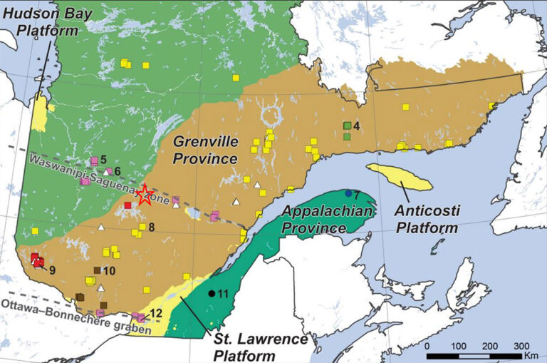 QREE Projects - QREE - Quebec Rare Earth Elements